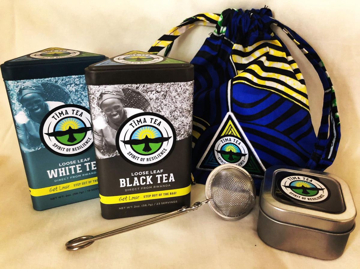 Travel Tea Kit and Gift Set of White and Black Tea – Teazima